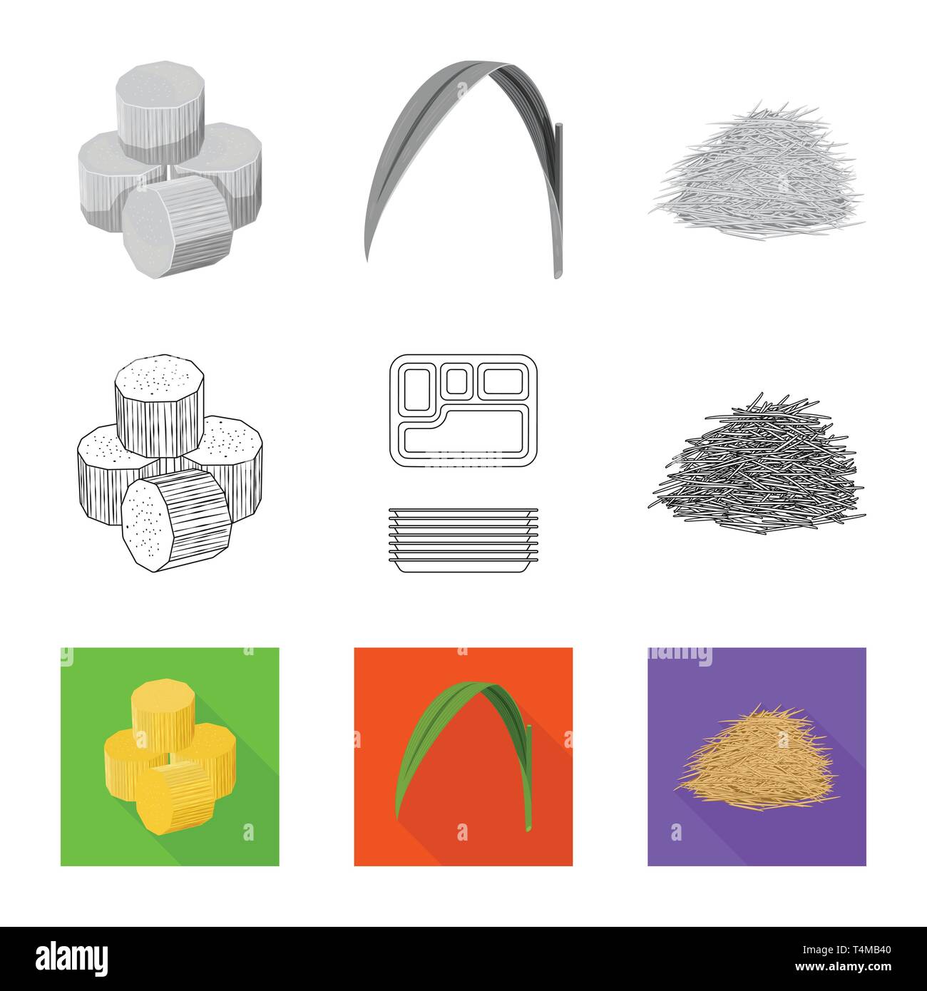 Waste material india Stock Vector Images - Alamy