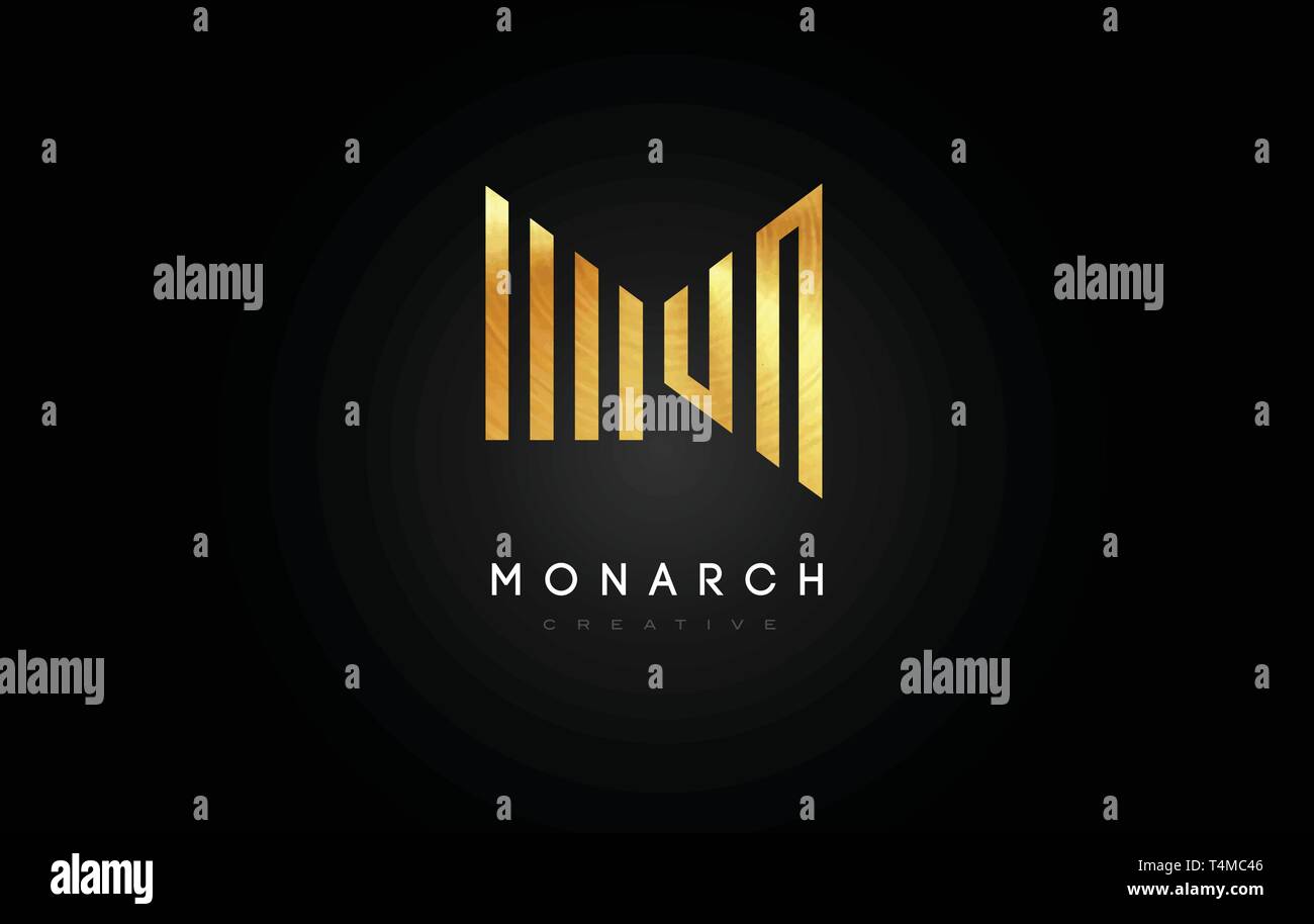 Gold M Logo.M Letter Icon Design Vector Illustration Stock Vector Image ...