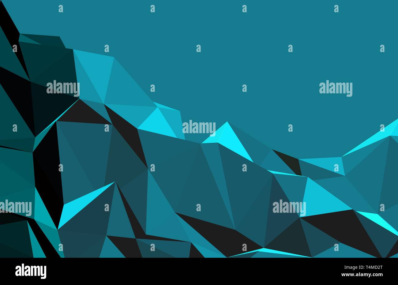 Abstract Vector Template Design With Colorful Geometric Triangular