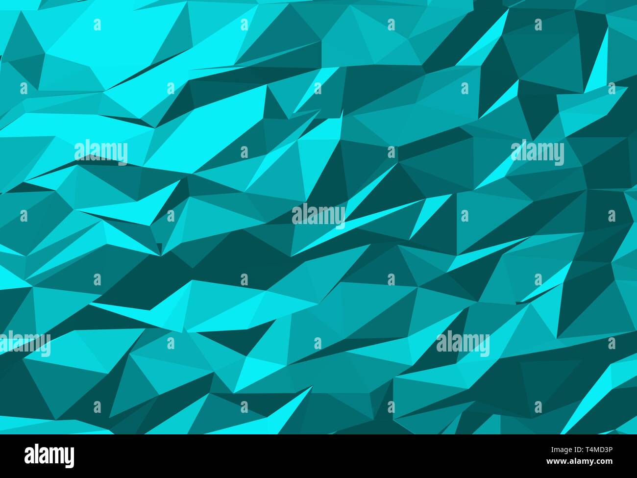 Abstract Vector Template Design With Colorful Geometric Triangular