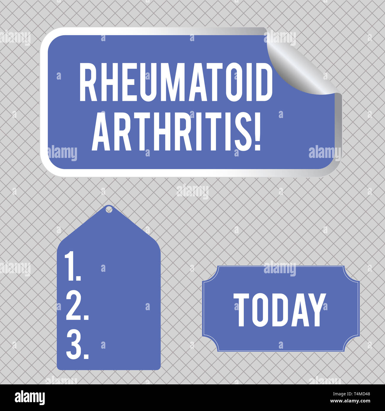 Conceptual hand writing showing Rheumatoid Arthritis. Concept meaning ...