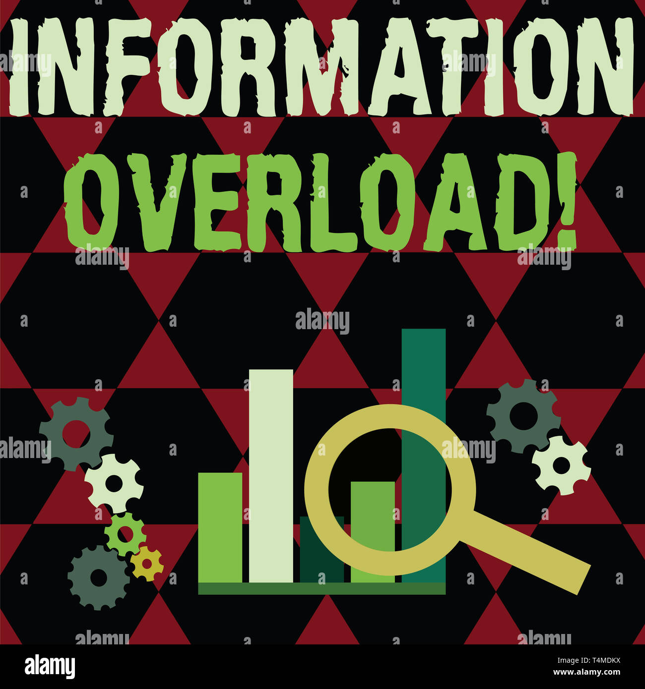 Text sign showing Information Overload. Business photo text exposure to ...