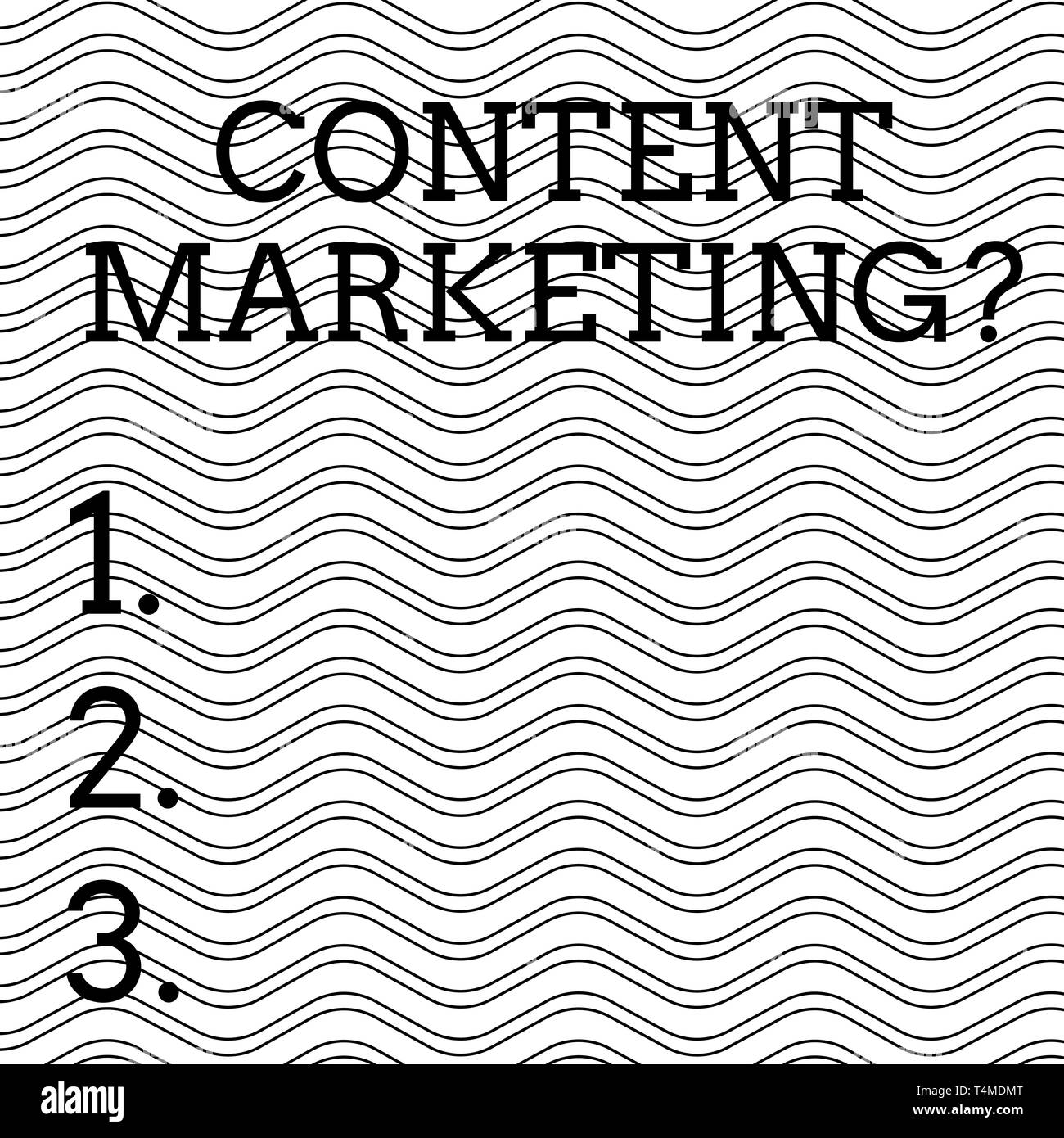 Content strategy and measurement Black and White Stock Photos & Images ...