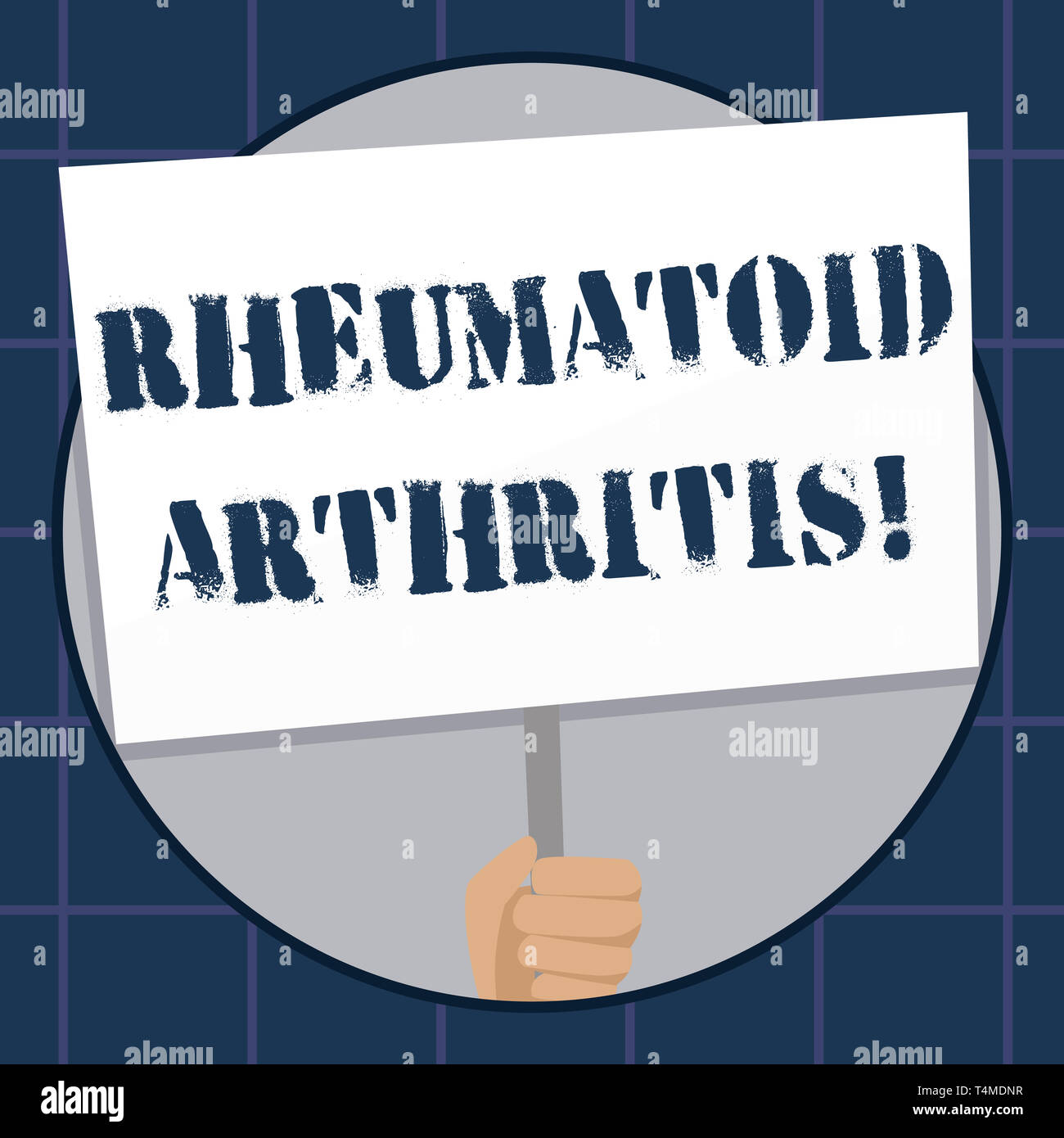 Conceptual hand writing showing Rheumatoid Arthritis. Concept meaning ...