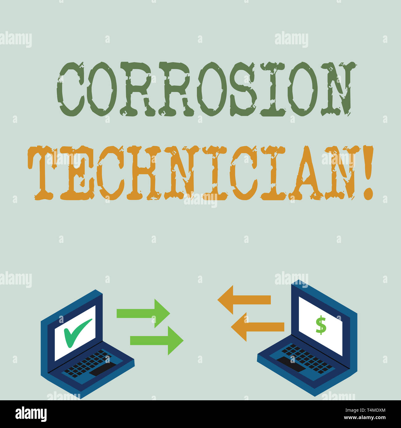 Conceptual hand writing showing Corrosion Technician. Concept meaning ...