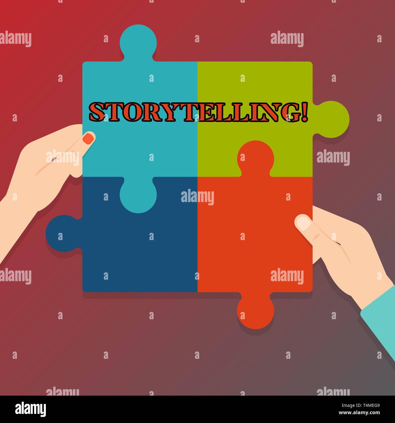 Handwriting text writing Storytelling. Conceptual photo activity ...