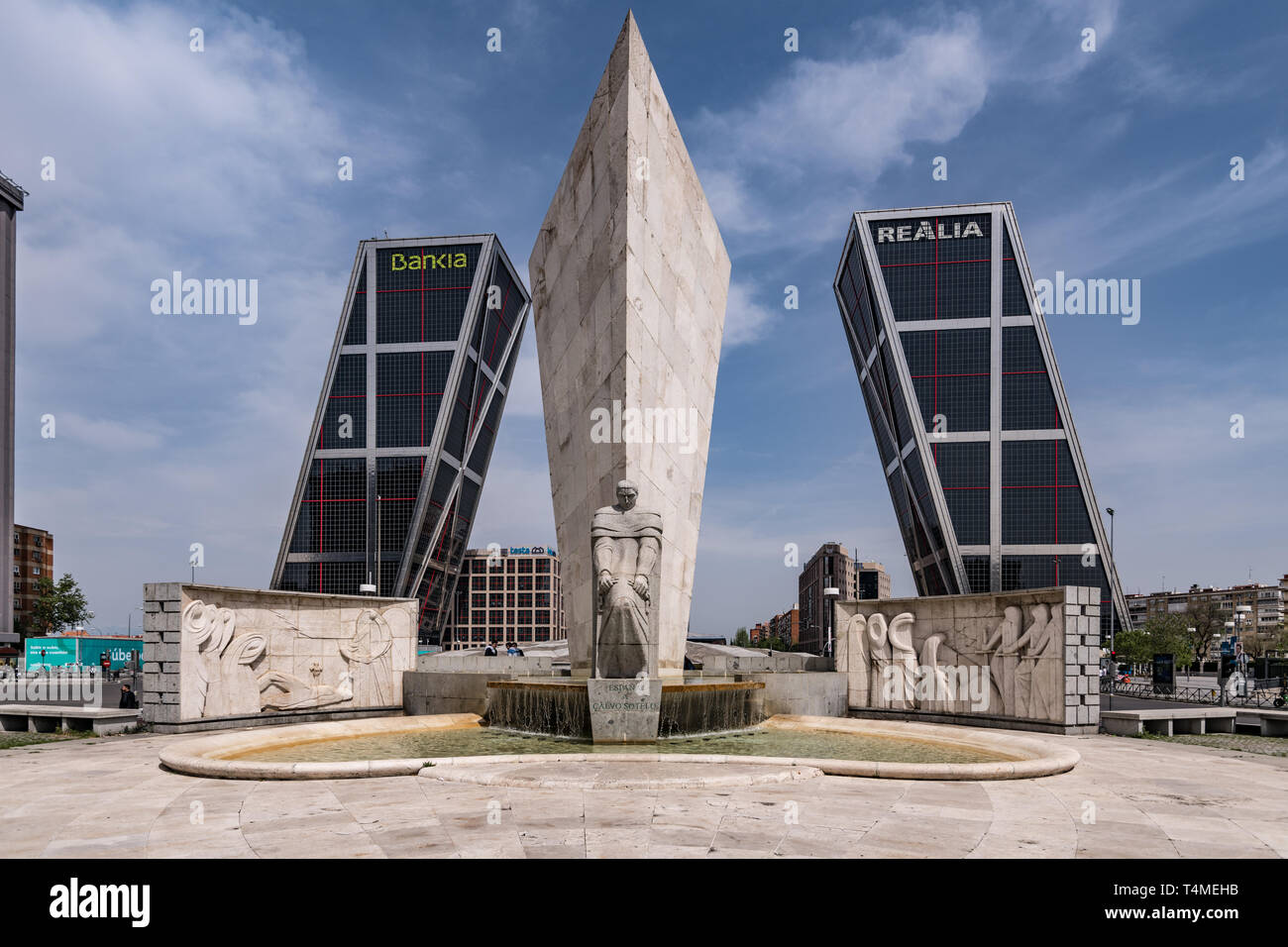 Plaza castilla and madrid hi-res stock photography and images - Alamy