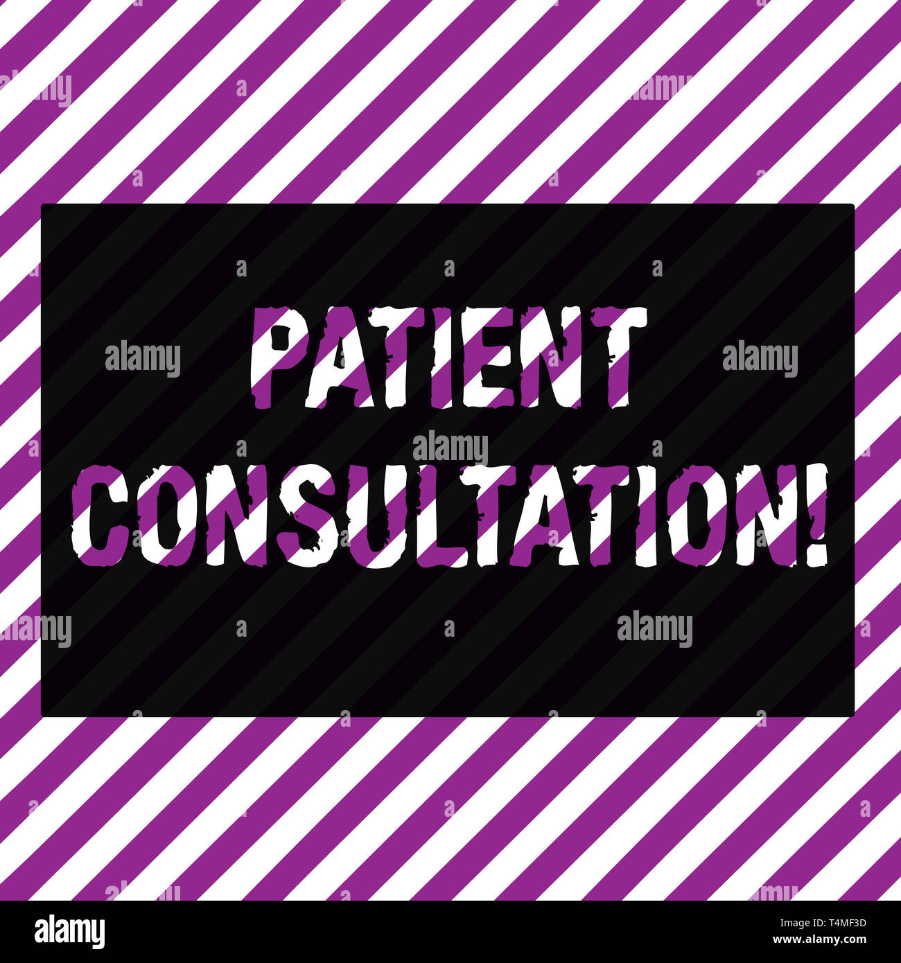 Text sign showing Patient Consultation. Business photo text act of ...