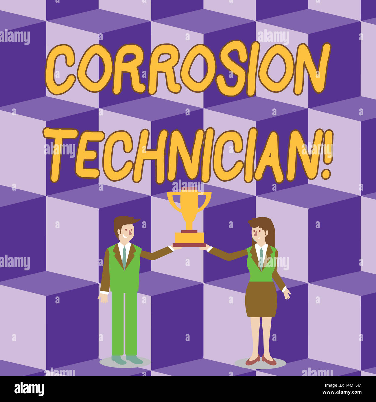 Conceptual hand writing showing Corrosion Technician. Concept meaning ...