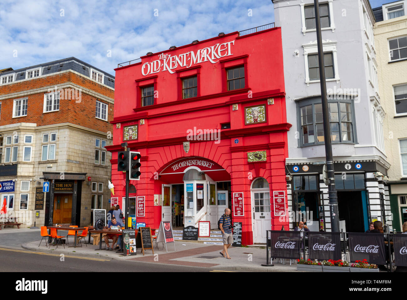 The Old Kent Market public house, site of the old Parade Cinema, in ...