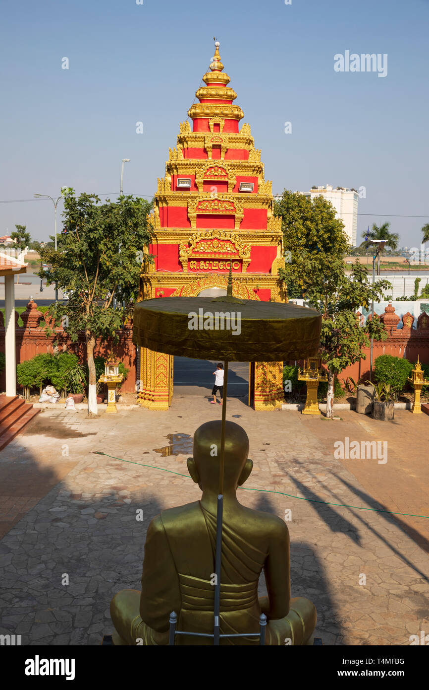 Wat Ounalom, Phnom Penh, Cambodia, Southeast Asia, Asia Stock Photo - Alamy