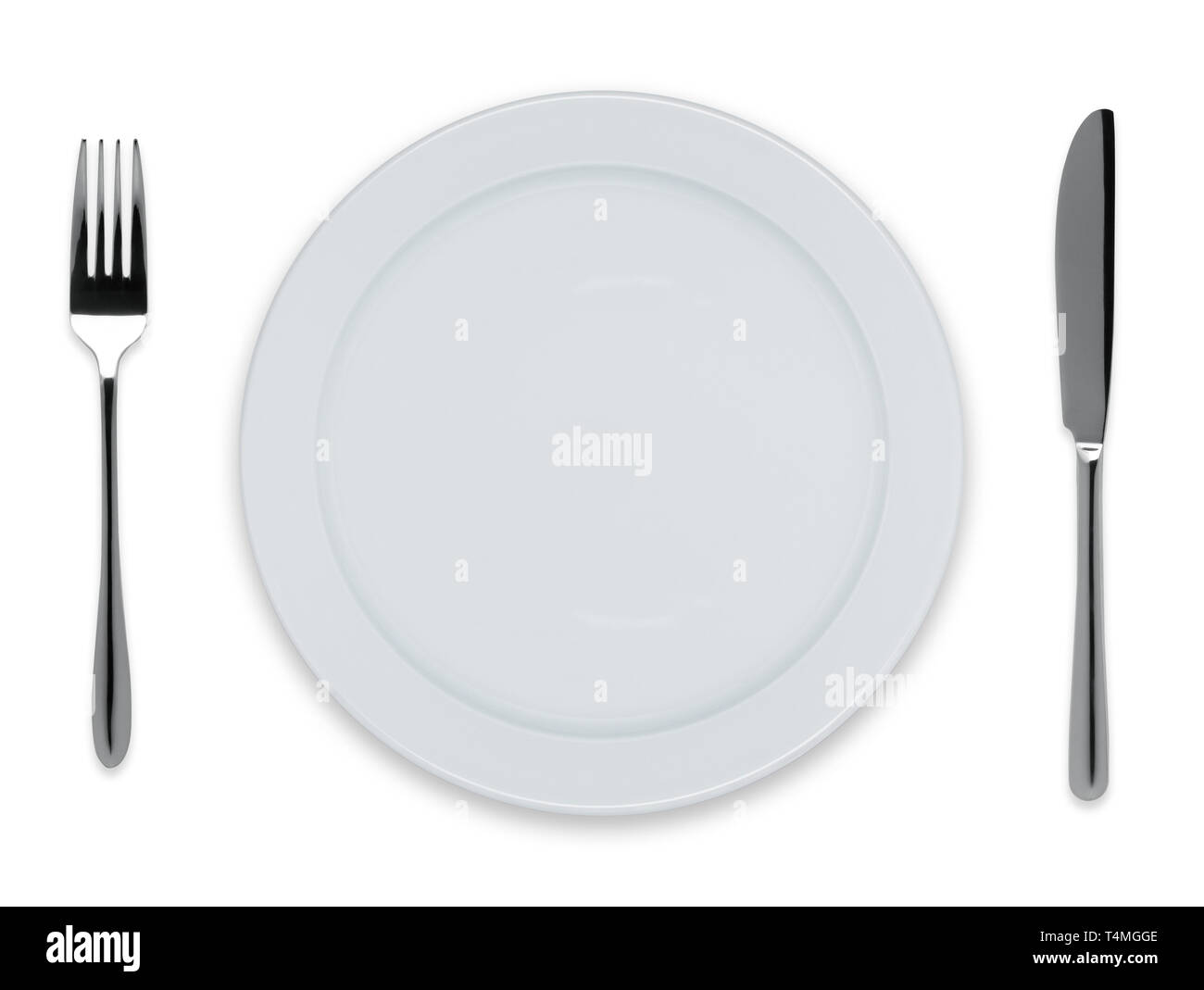 Empty dinner plate hi-res stock photography and images - Alamy