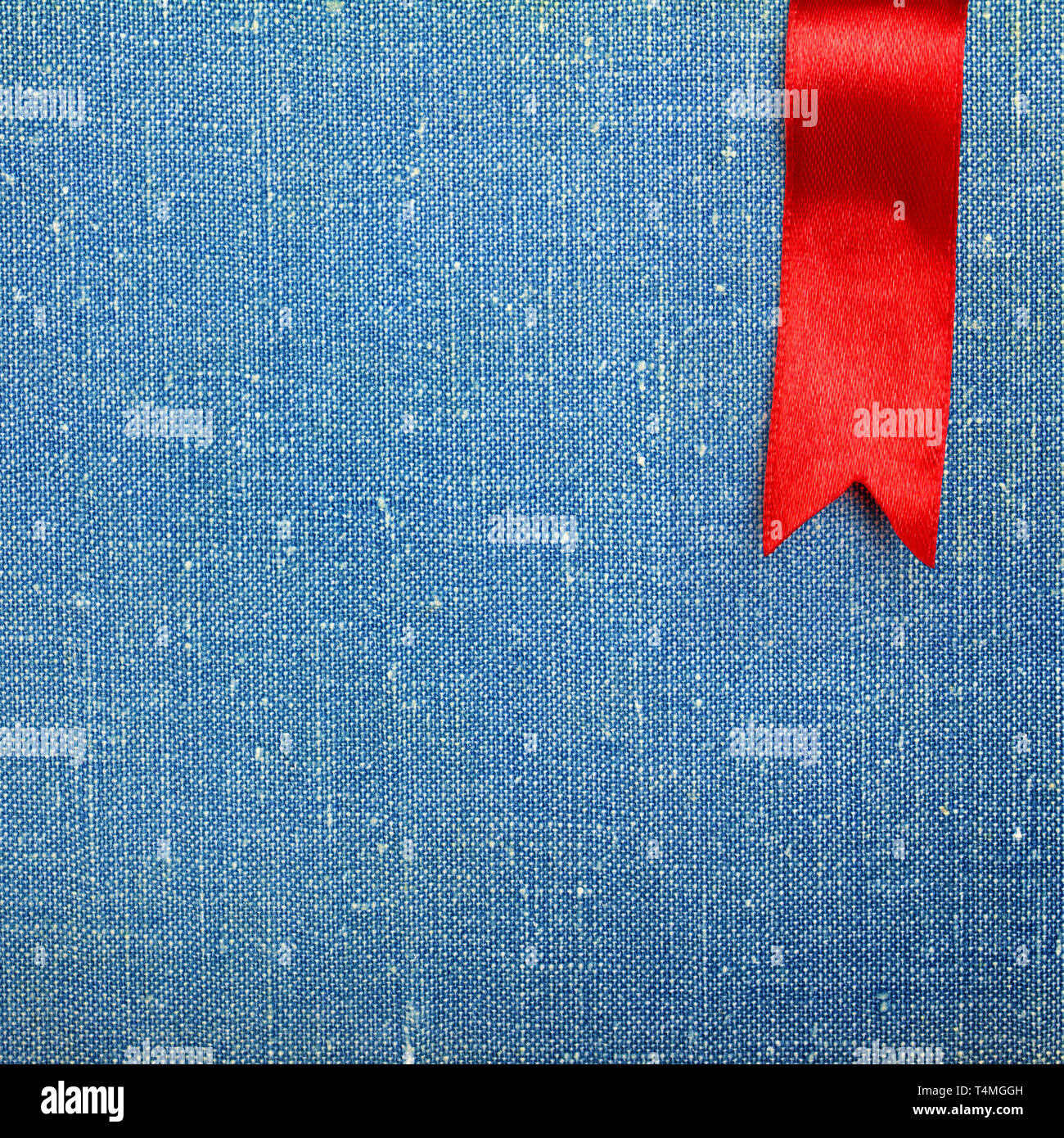 Highly detailed fabric texture with ribbon Stock Photo - Alamy