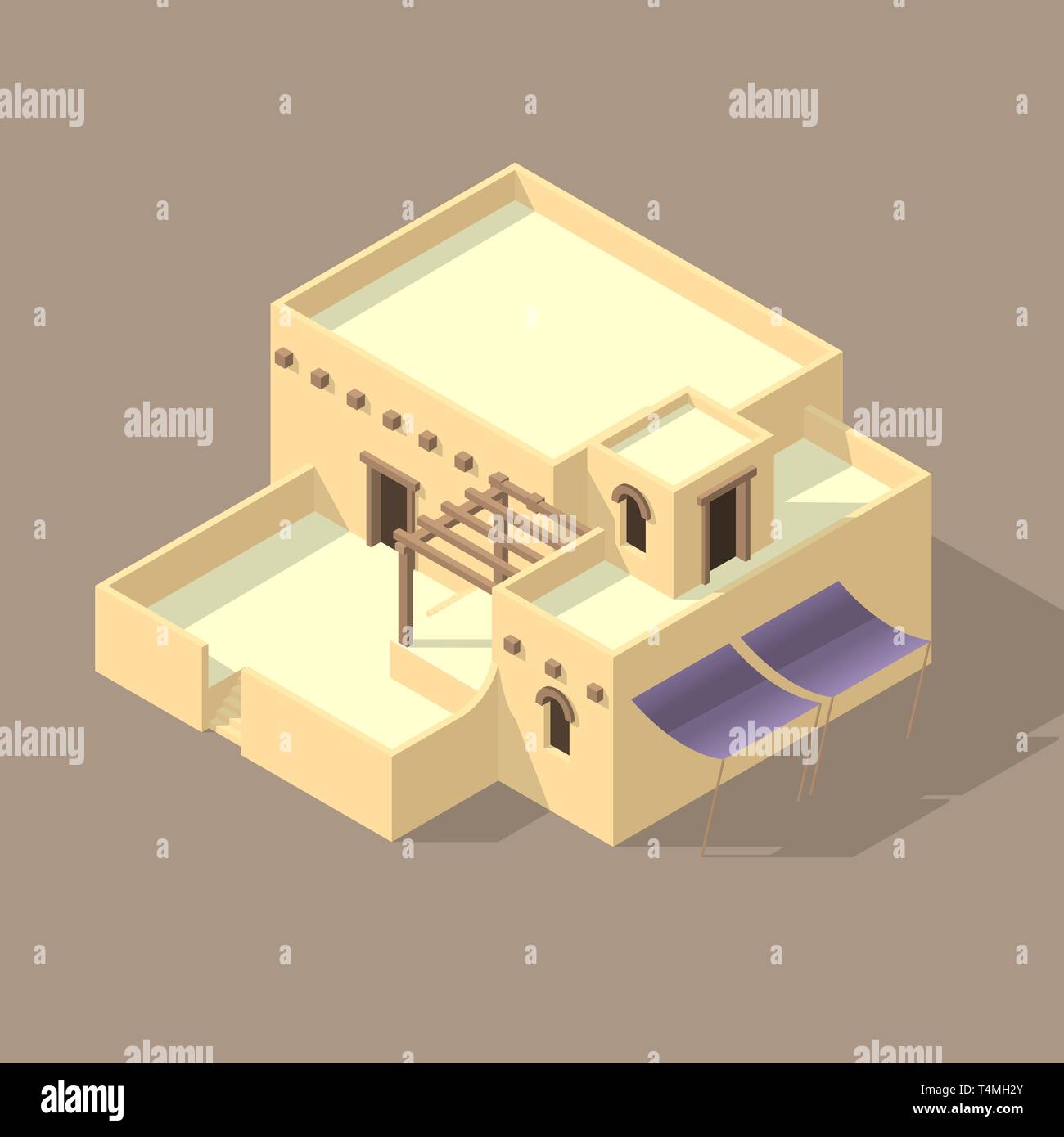 House morocco Stock Vector Images - Alamy