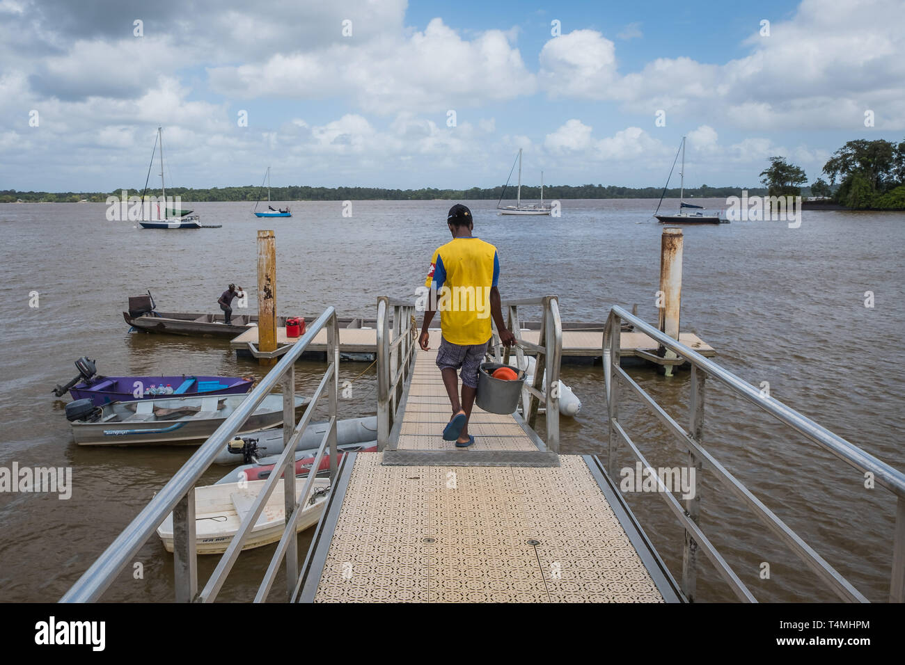 Maroni guyana river hi-res stock photography and images - Alamy