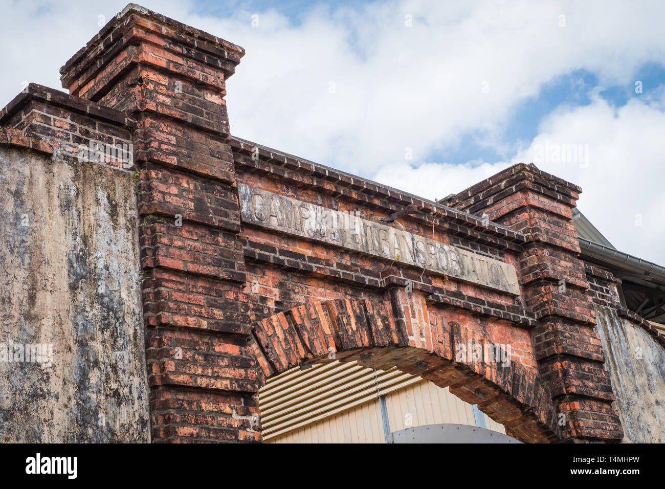French prison in guiana, Guyana, Saint-Laurent-du-Maroni, France Stock ...