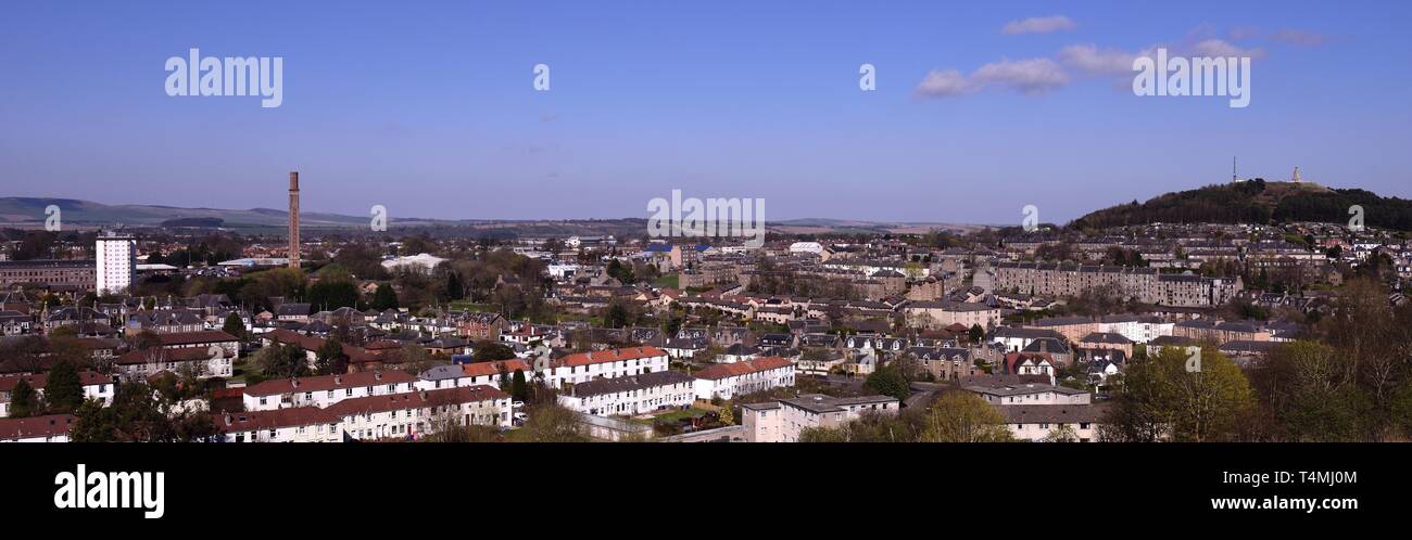 Dundee Seen from Balgay Hill Stock Photo - Alamy
