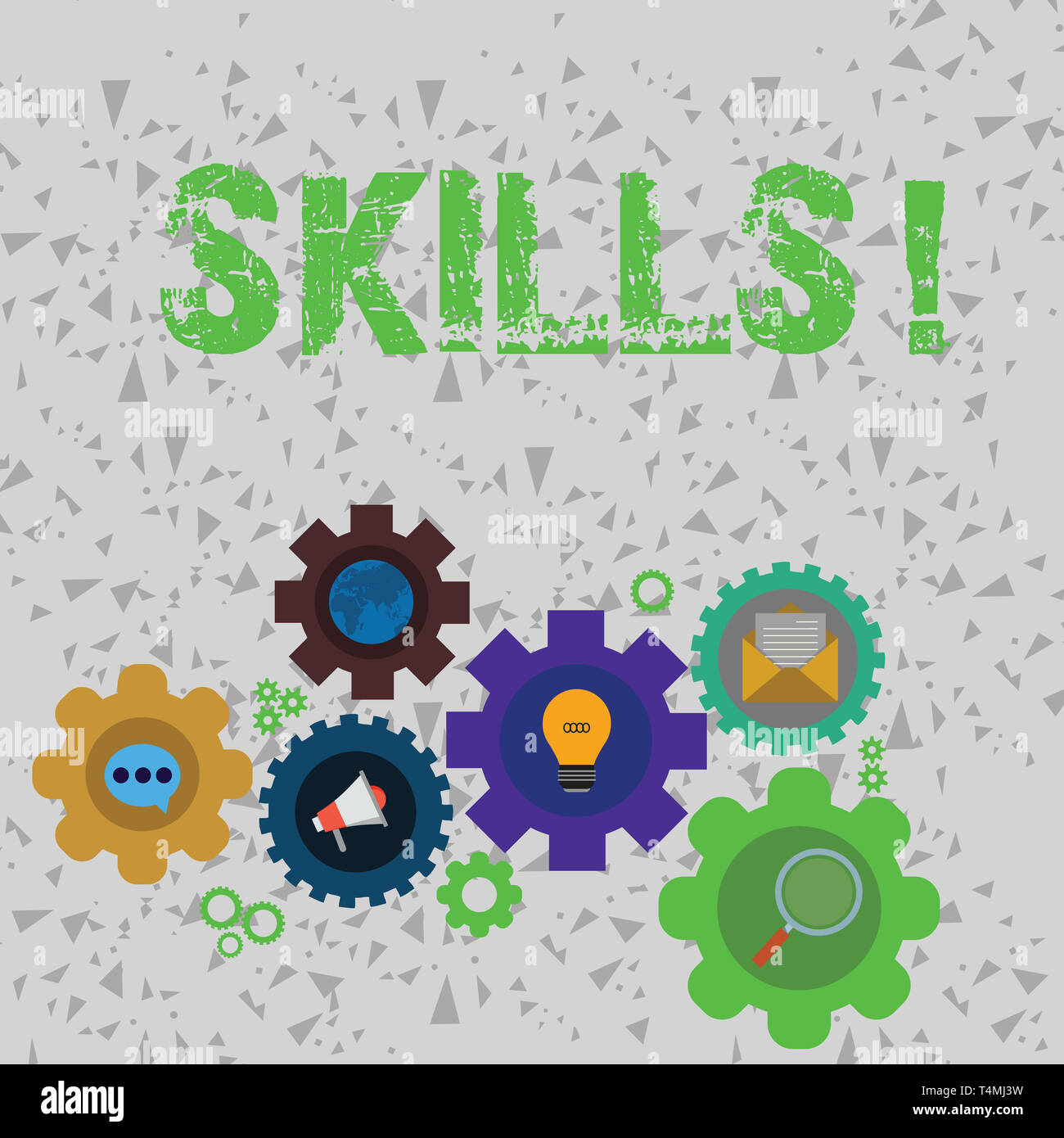 Word writing text Skills. Business photo showcasing ability do ...