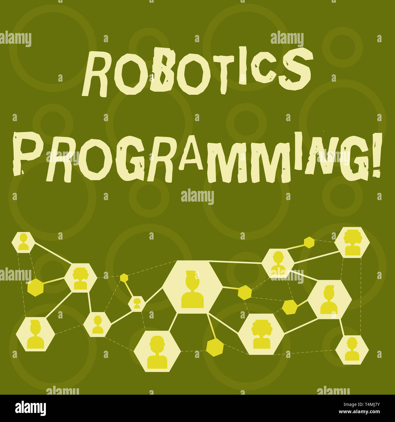 Text sign showing Robotics Programming. Business photo text software ...