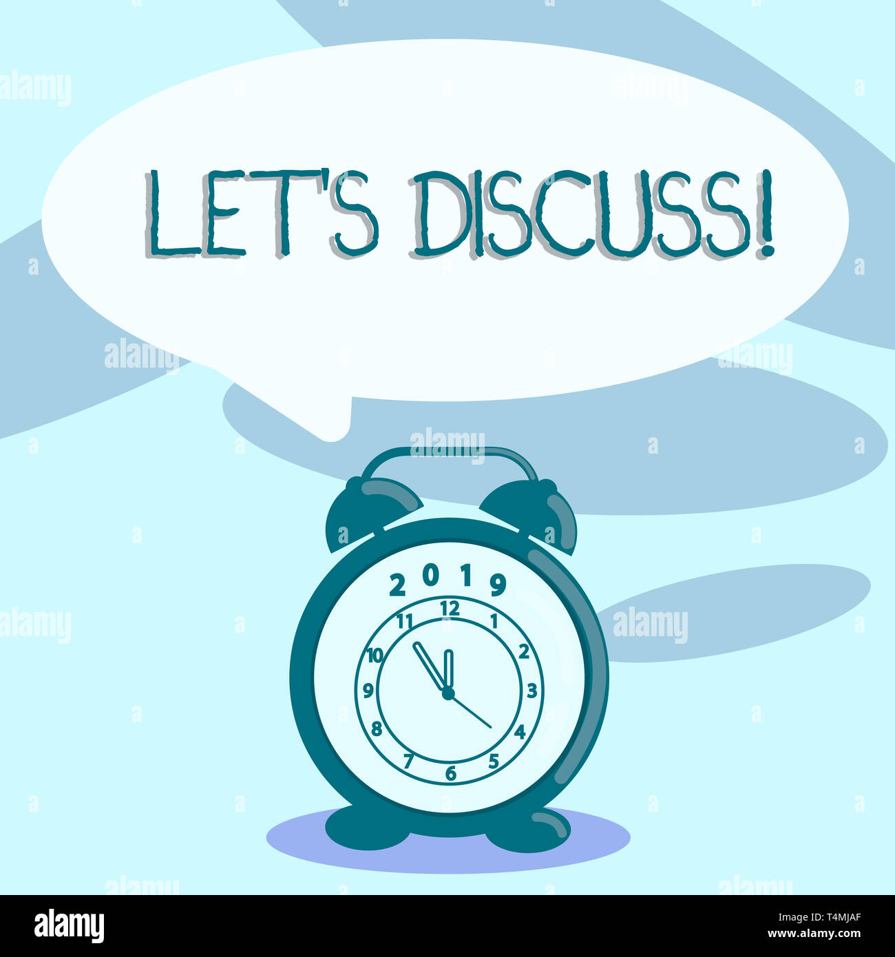 Writing note showing Let S Discuss. Business concept for asking someone ...