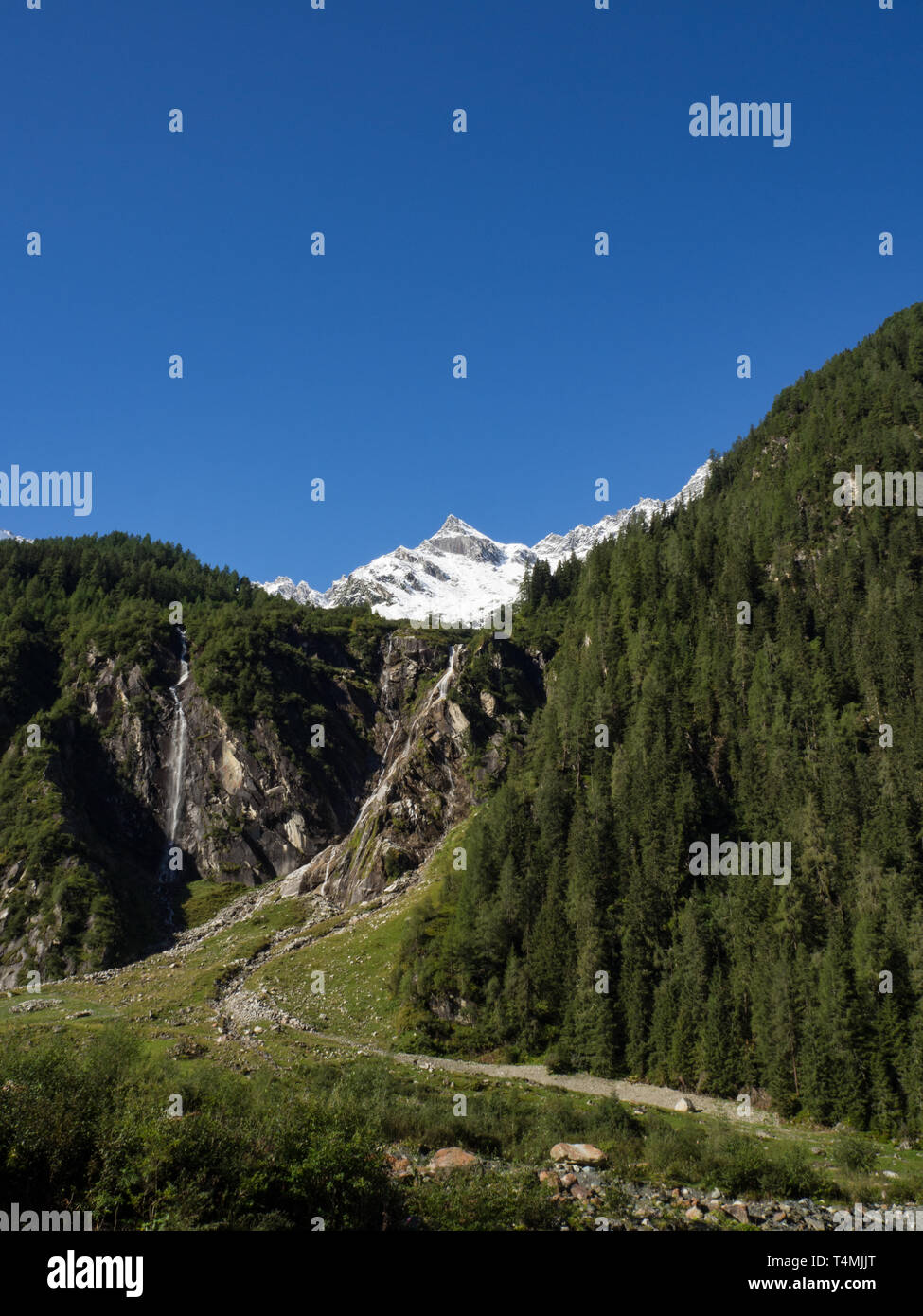 Mountain range view Stock Photo - Alamy