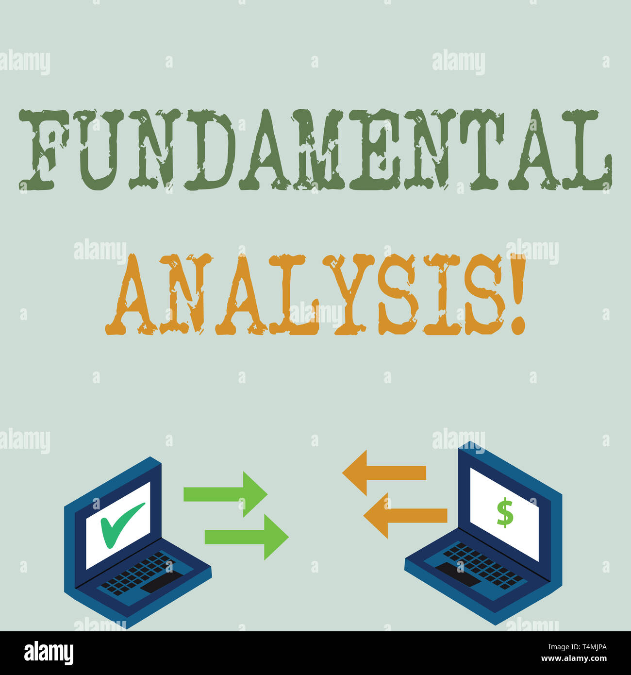 Conceptual hand writing showing Fundamental Analysis. Concept meaning ...