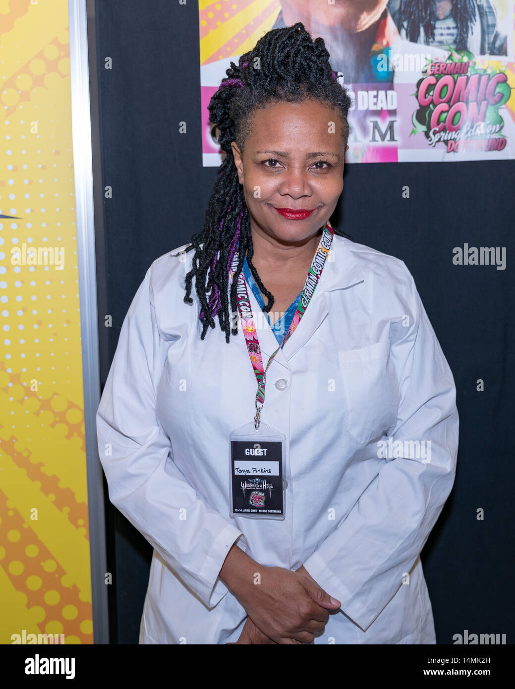 DORTMUND, GERMANY - April 13th 2019: Tonya Pinkins (*1962, Actress ...