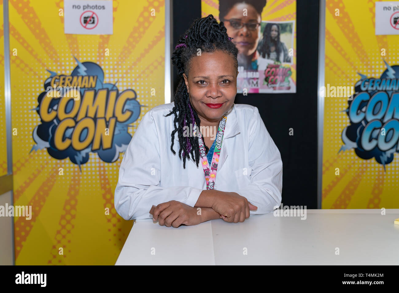 DORTMUND, GERMANY - April 13th 2019: Tonya Pinkins (*1962, Actress ...