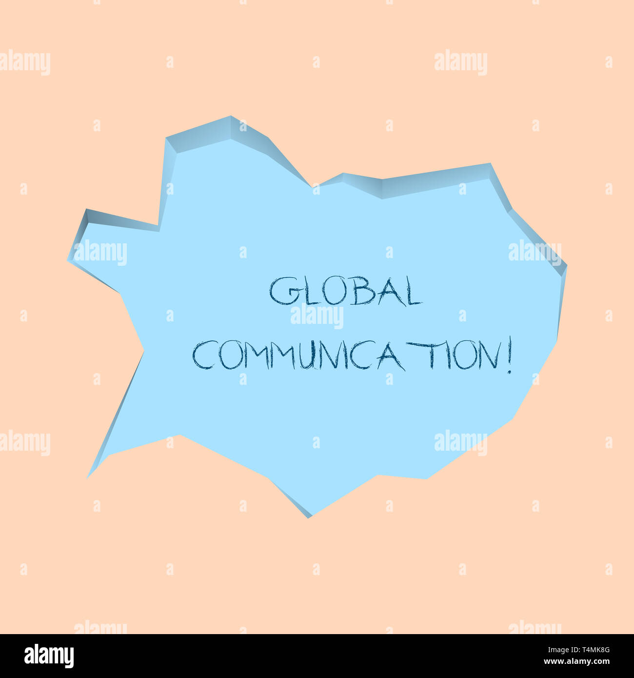 Writing note showing Global Communication. Business concept for ways to ...