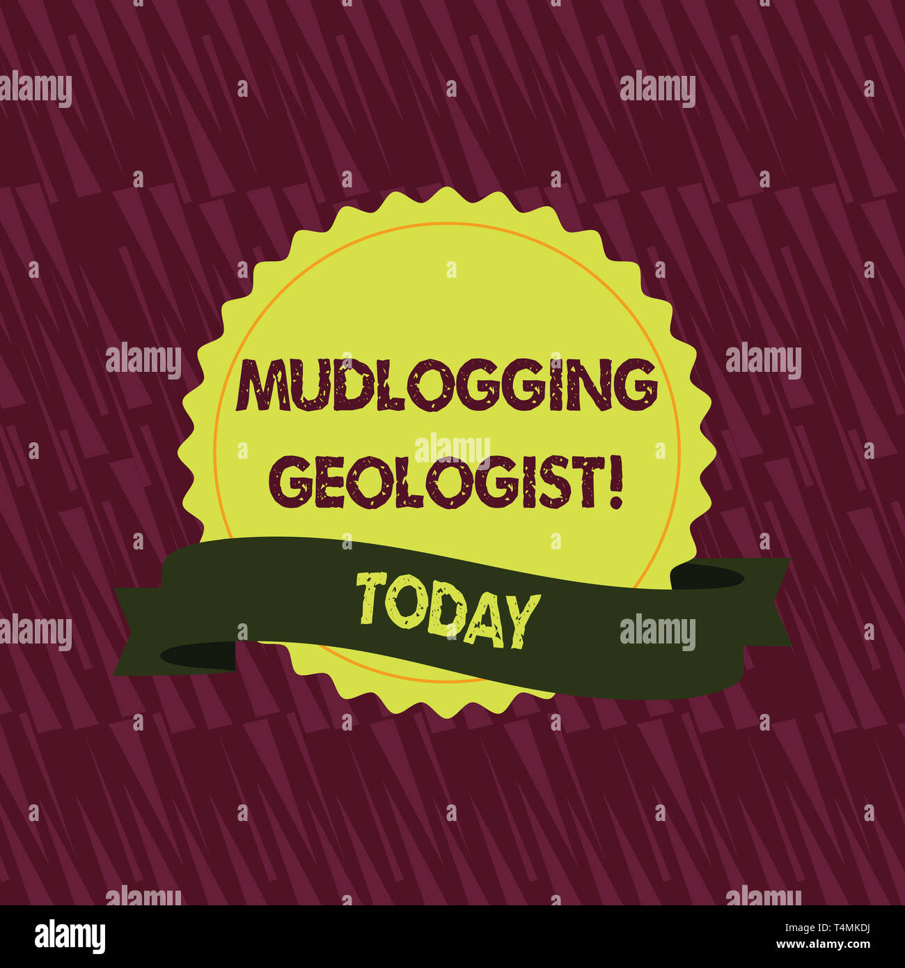 Text Sign Showing Mudlogging Geologist Business Photo Showcasing Gather Information And