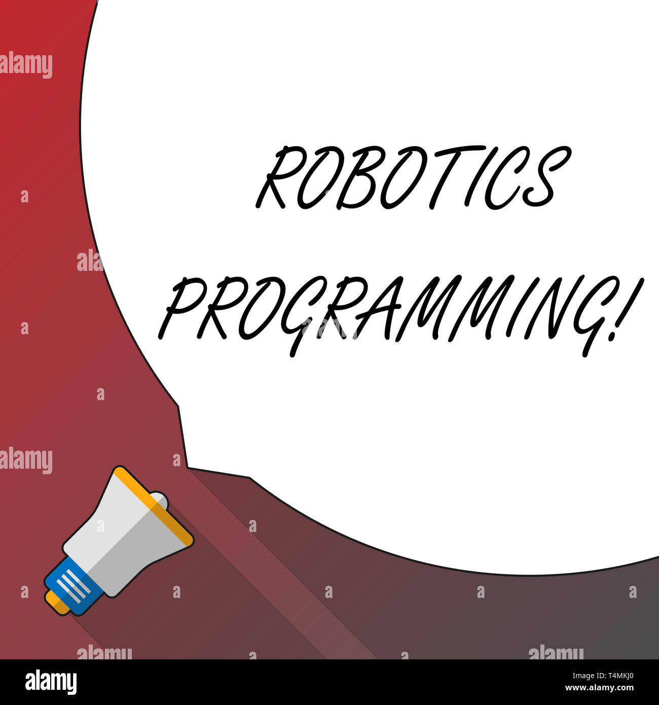 Handwriting Text Robotics Programming Conceptual Photo Software That Used To Perform Autonomous