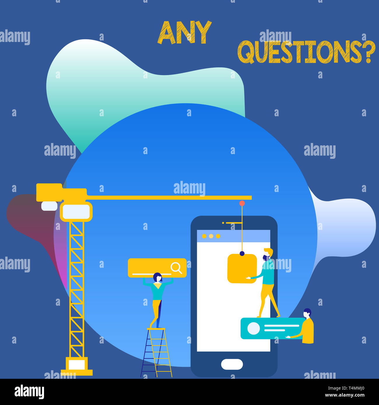 Writing note showing Any Questions Question. Business concept for you ...