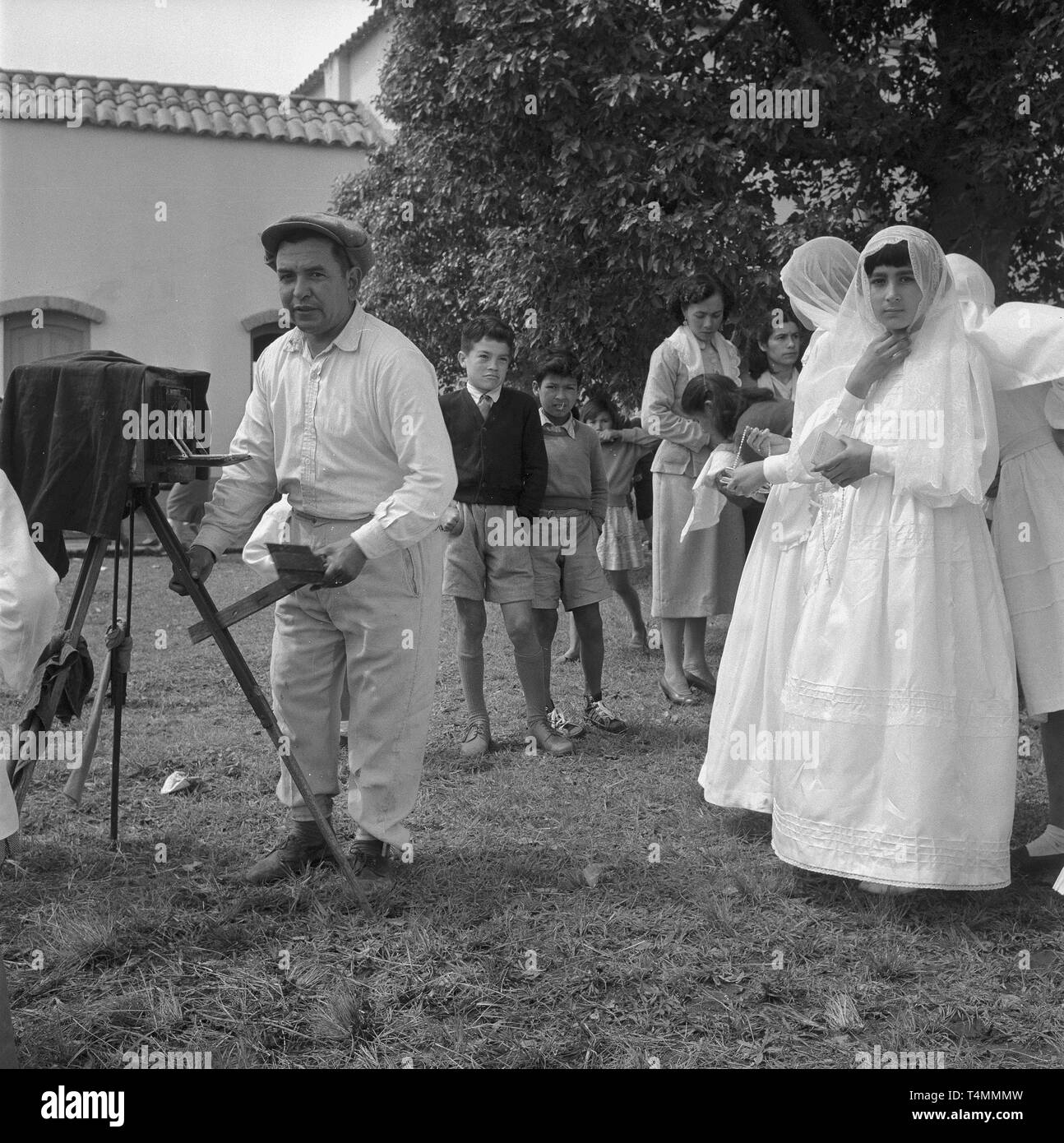 Church festival in an Italian colony with different nationalities, El ...