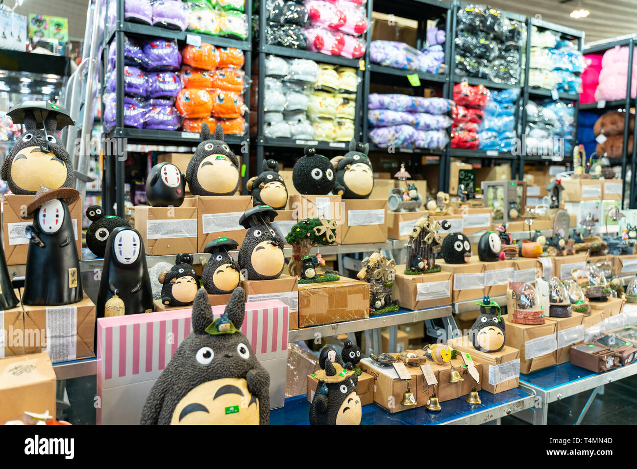 DORTMUND, GERMANY - April 14th 2019: Merchandise at German Comic Con ...