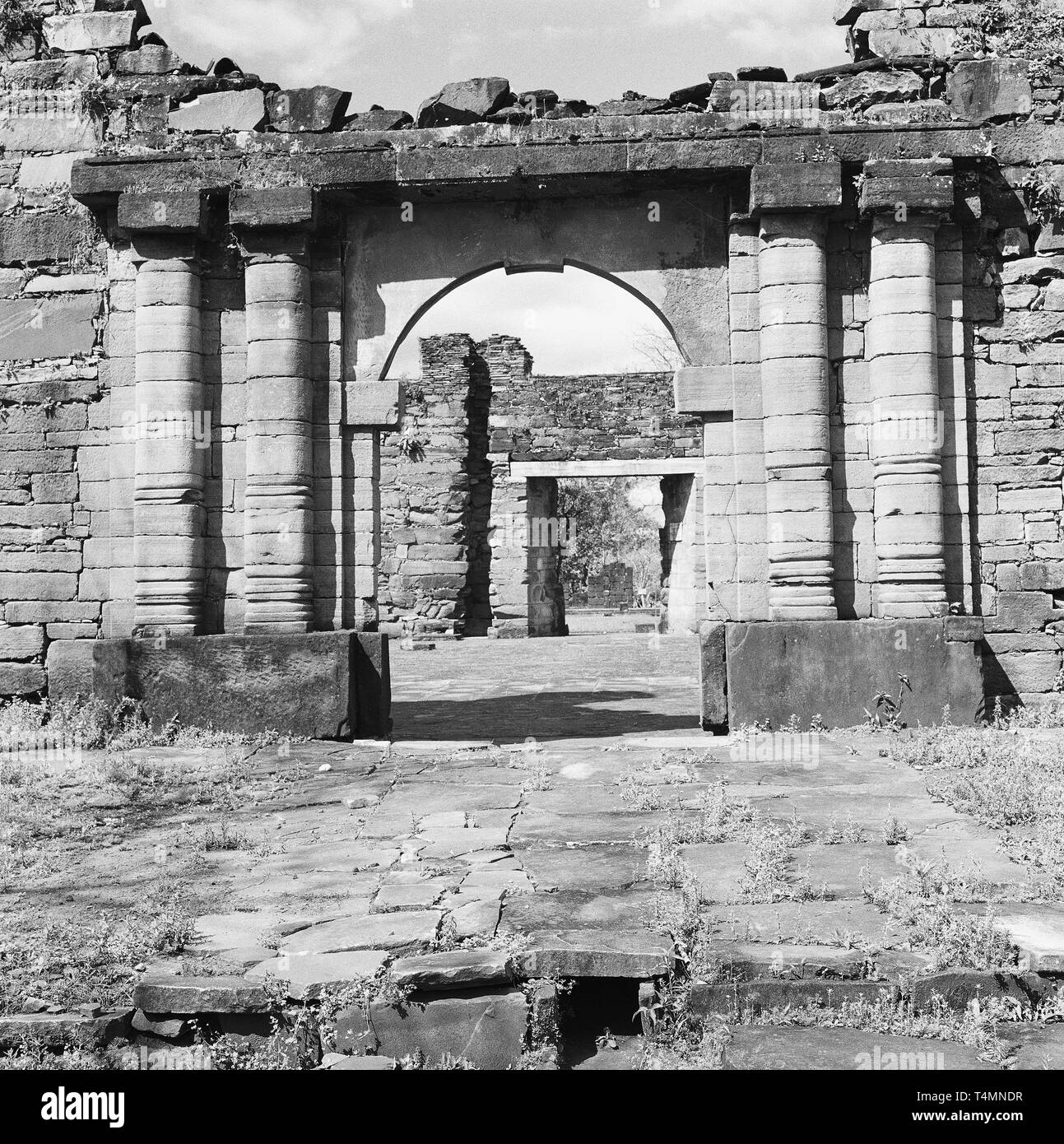 The side portal of the church on the cemetery side is the same as that ...