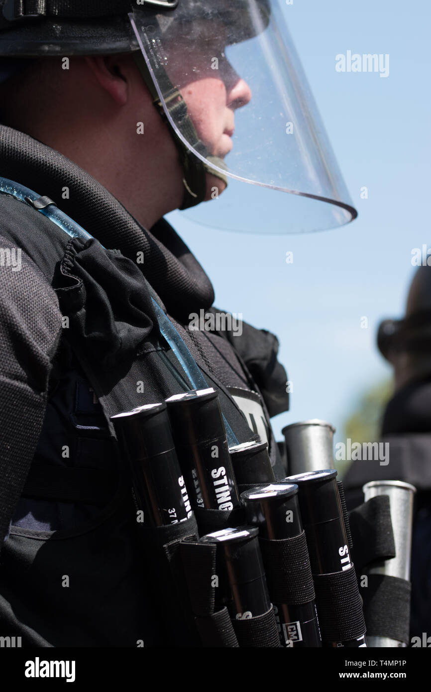 Security man wearing black uniform hi-res stock photography and images ...