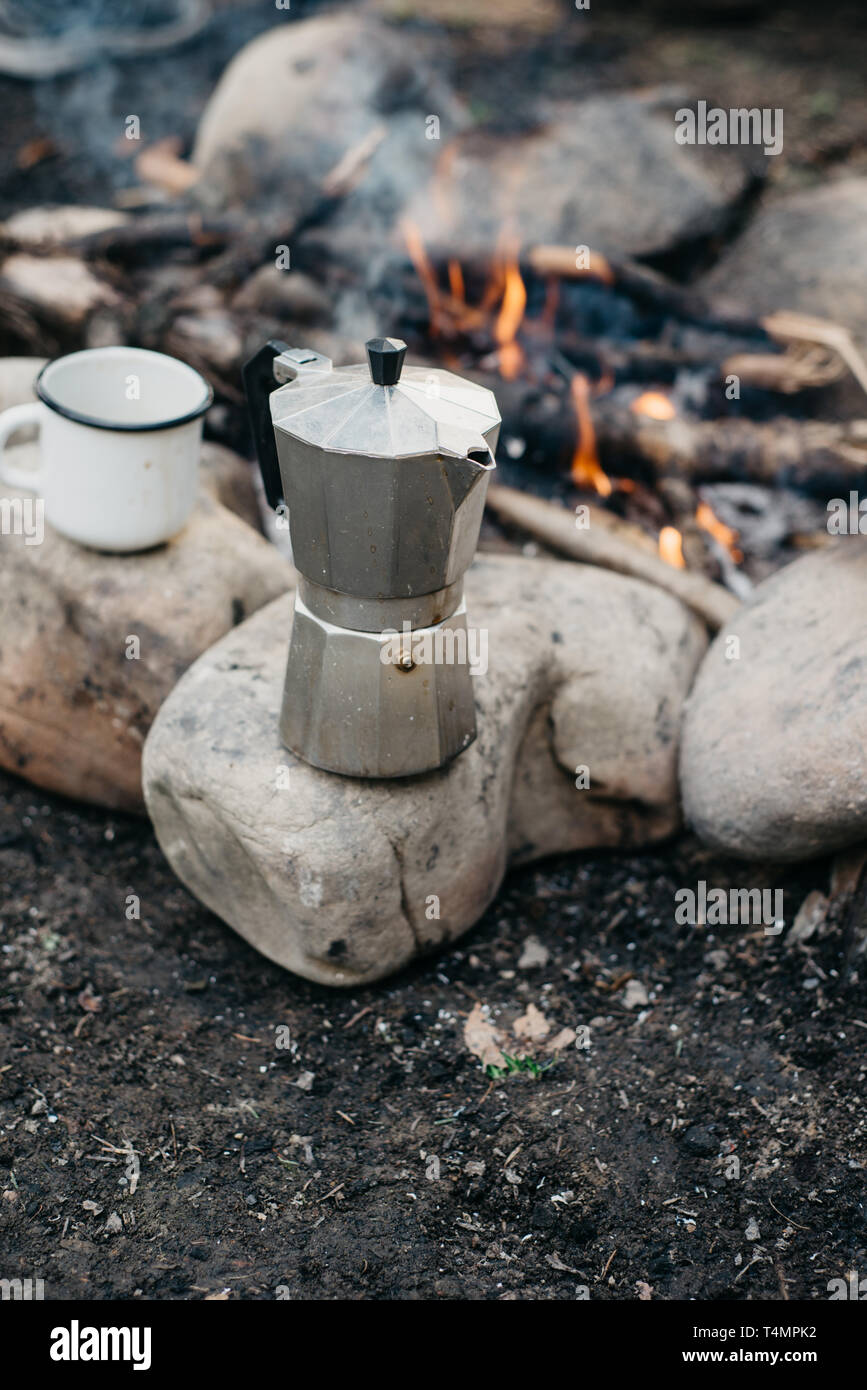 Coffee By The Fire High Resolution Stock Photography and Images - Alamy