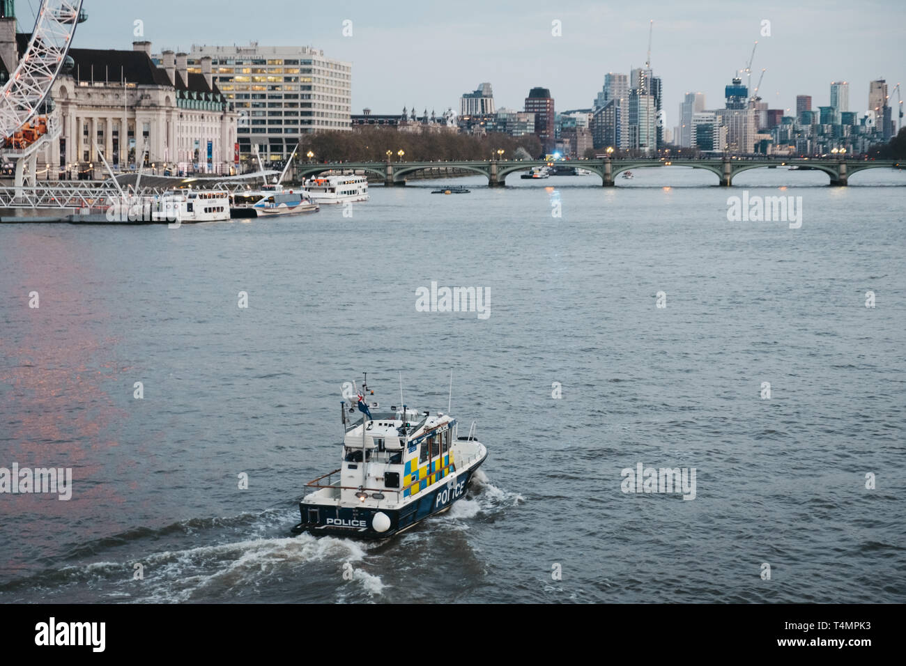 Met police marine policing unit hi-res stock photography and images - Alamy