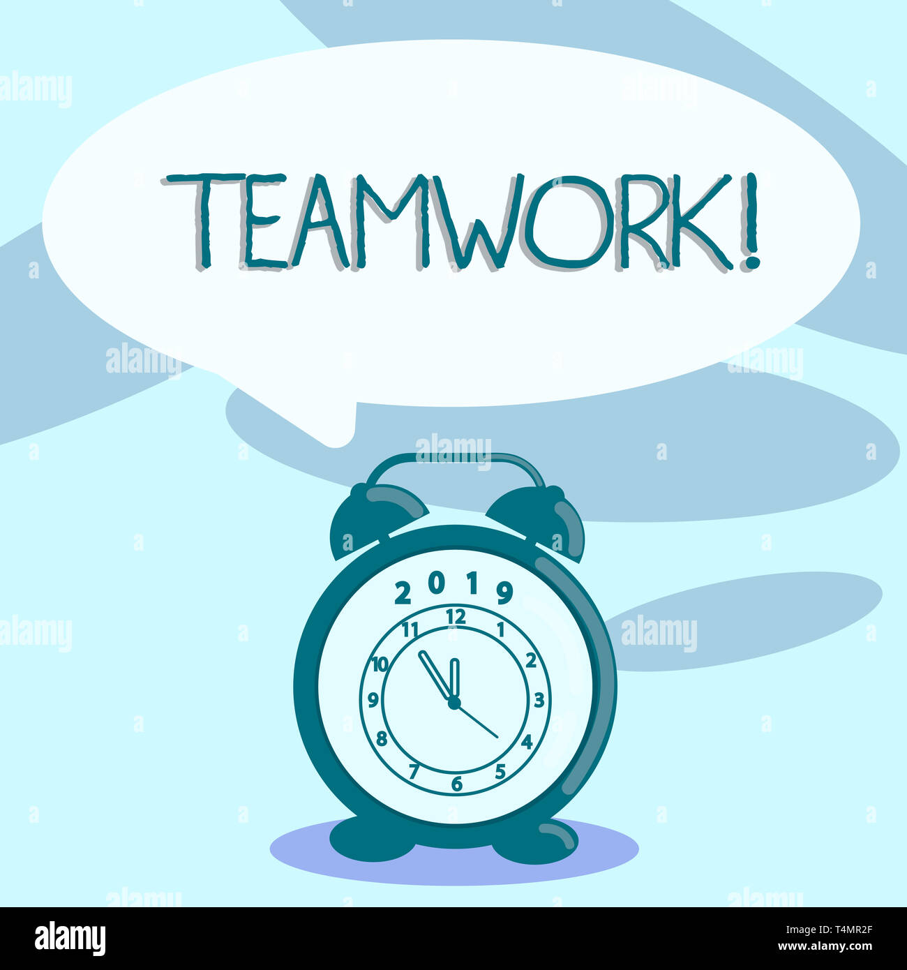 Writing note showing Teamwork. Business concept for combined action of ...