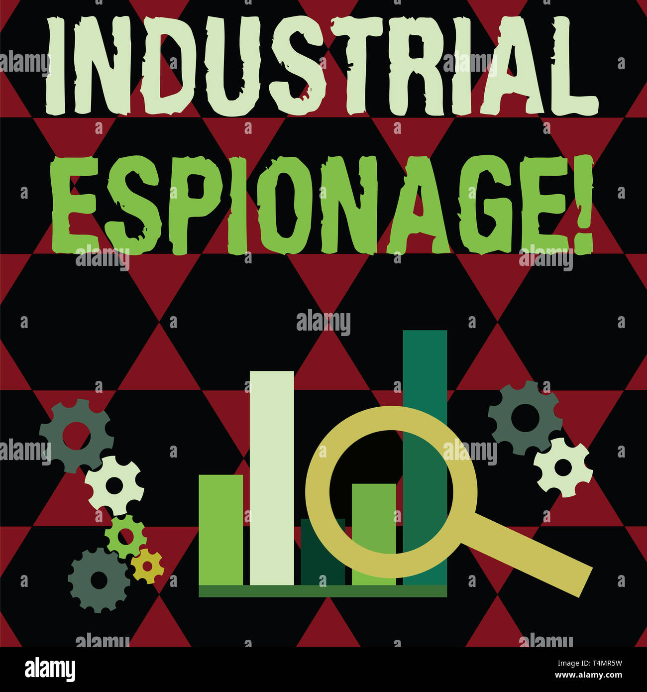 Text sign showing Industrial Espionage. Business photo text form of ...