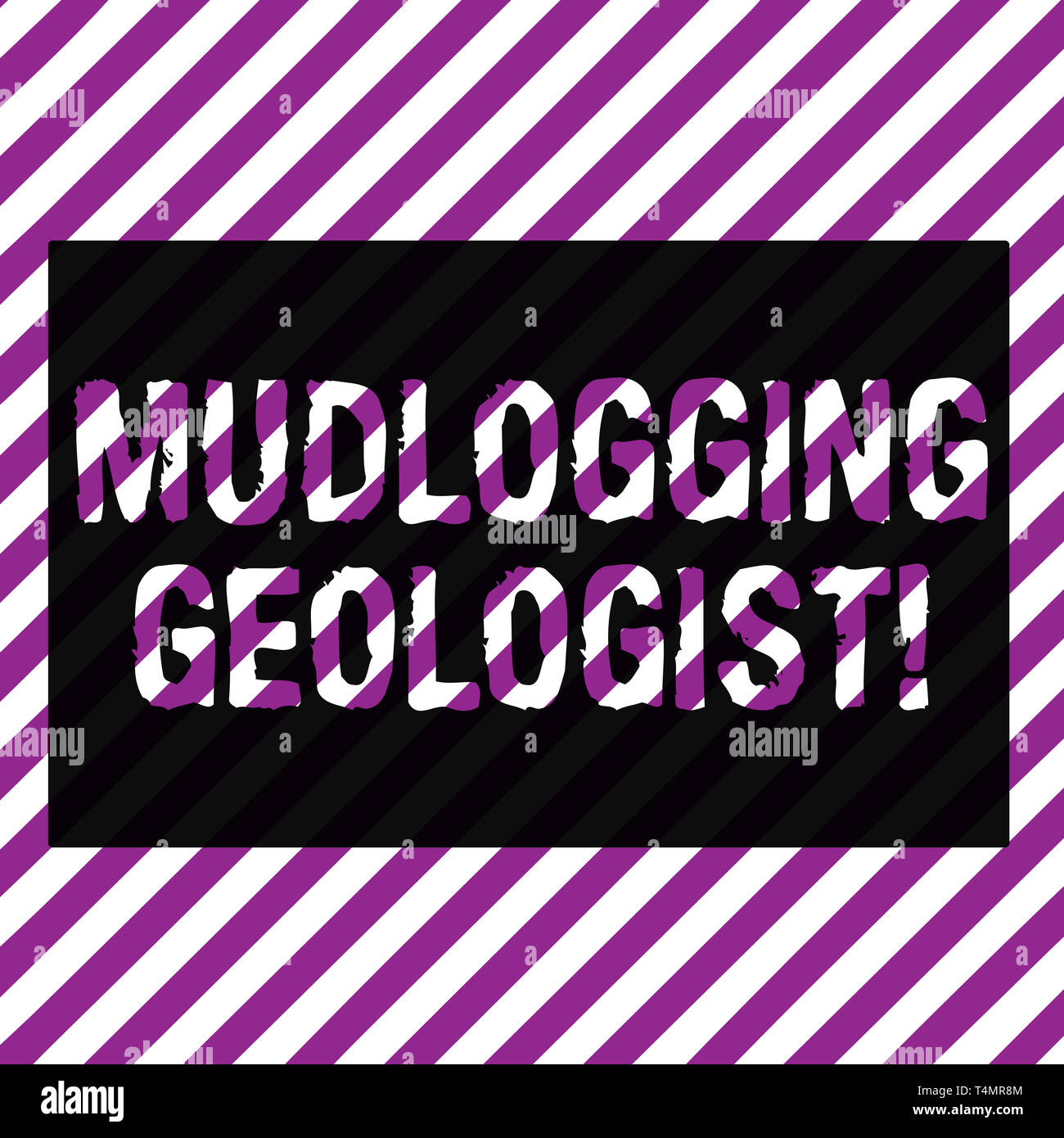 Text Sign Showing Mudlogging Geologist Business Photo Text Gather Information And Creating A