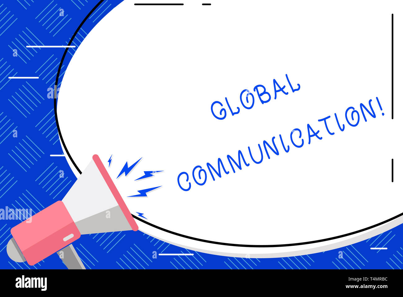 Writing note showing Global Communication. Business concept for ways to ...