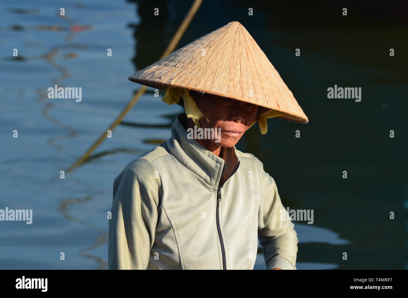 Asian woman fishing hi-res stock photography and images - Alamy