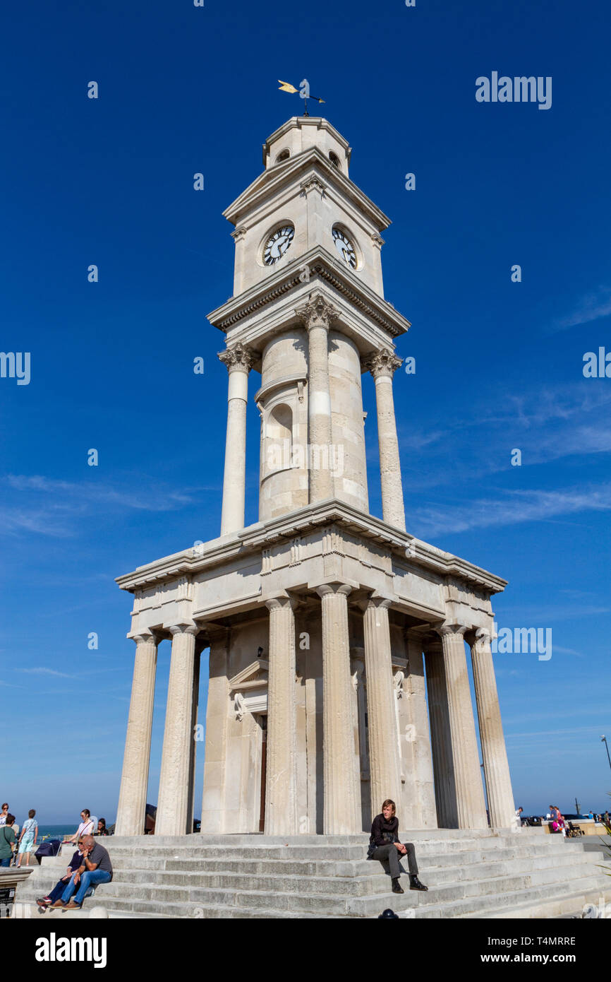 Herne Bay Clock Tower, Herne Bay, Kent, England Stock Photo - Alamy