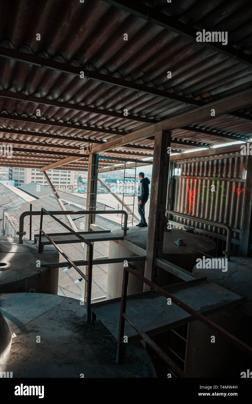 Dark rooftop hi-res stock photography and images - Alamy