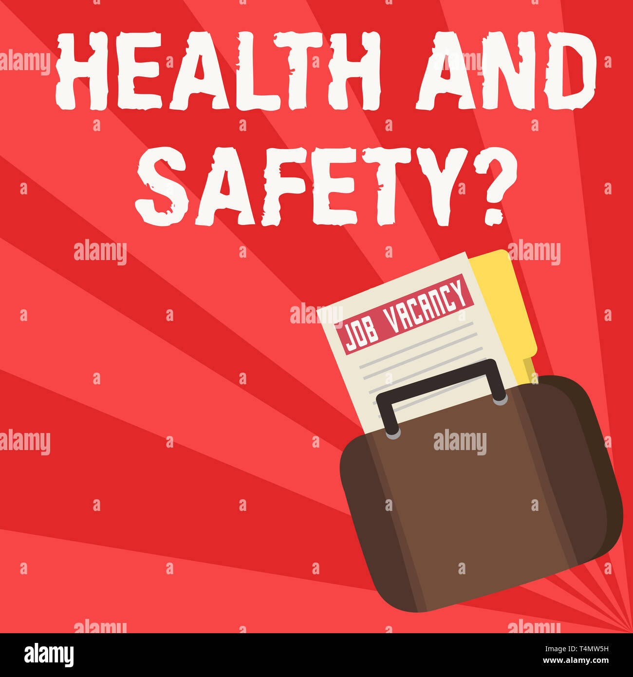 Word writing text Health And Safety question. Business photo showcasing ...