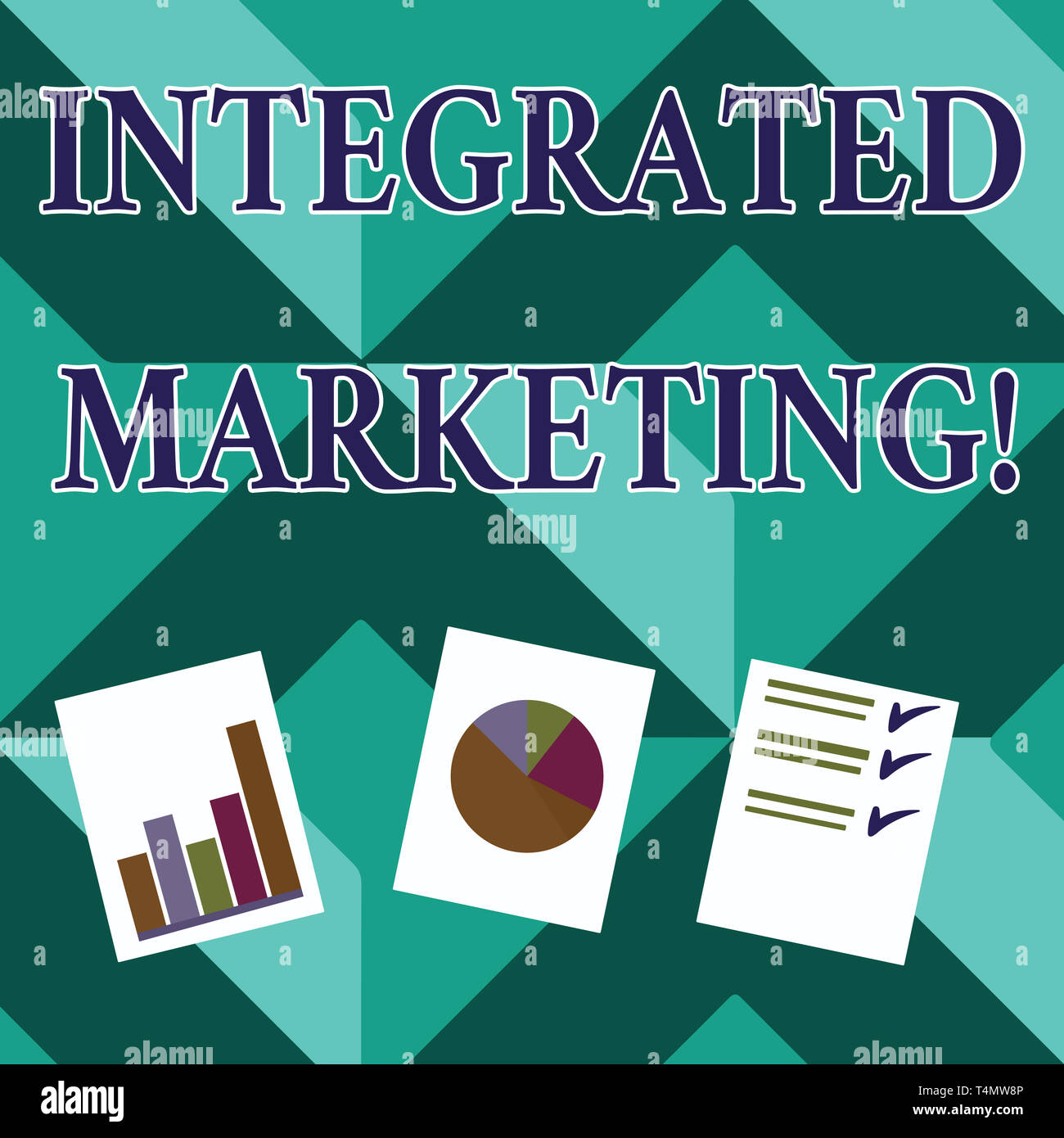 Word writing text Integrated Marketing. Business photo showcasing ...
