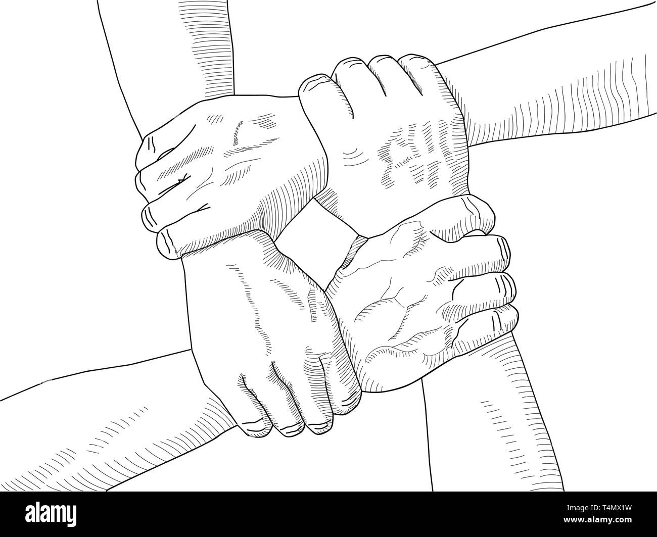 Helping Others In Need Drawing