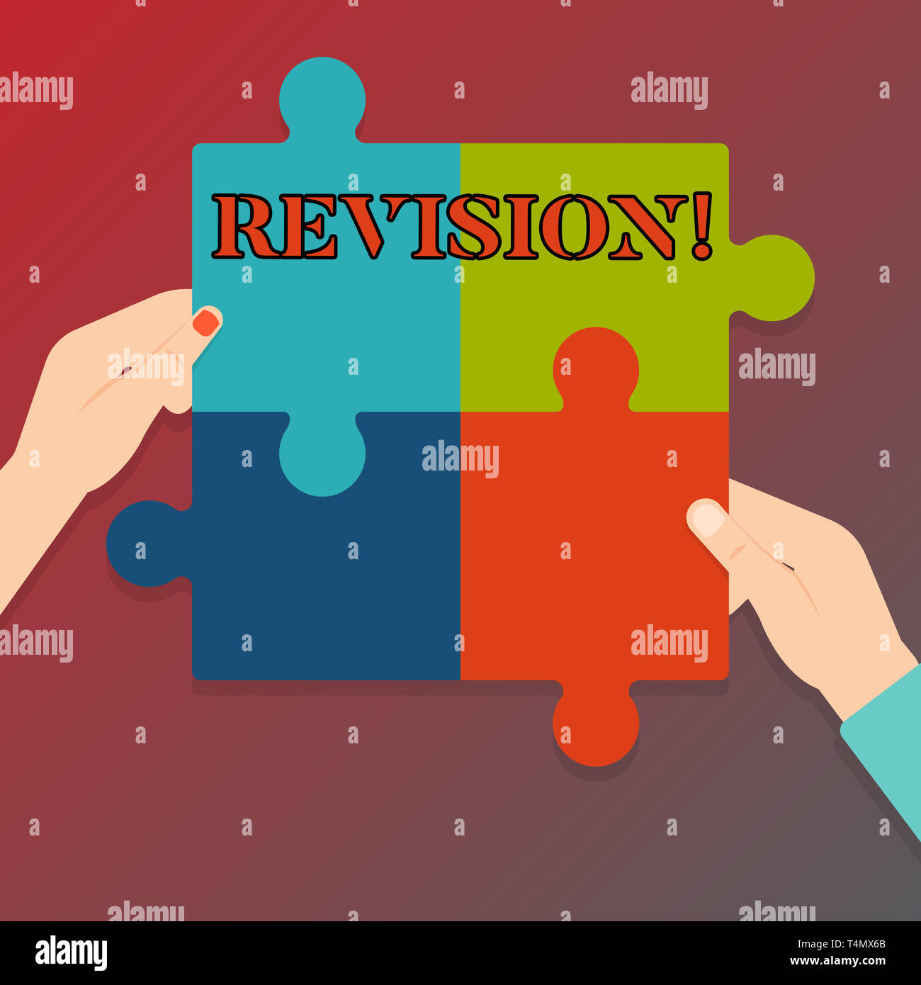 Handwriting text writing Revision. Conceptual photo action of revising ...