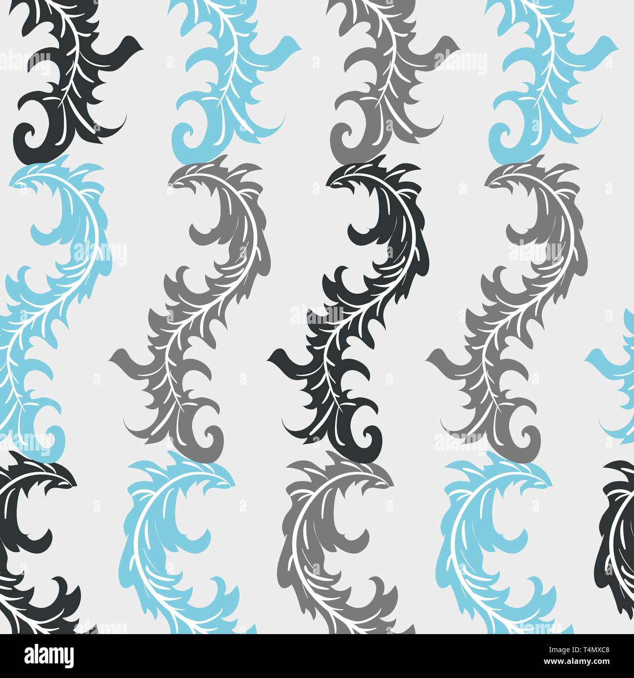 Abstract seamless vector dark pattern Stock Vector Image & Art - Alamy
